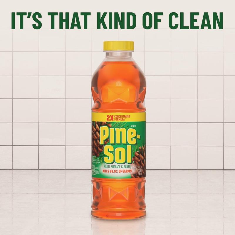 Original Pine Sol Household Cleaner Disinfectant Pine Sol