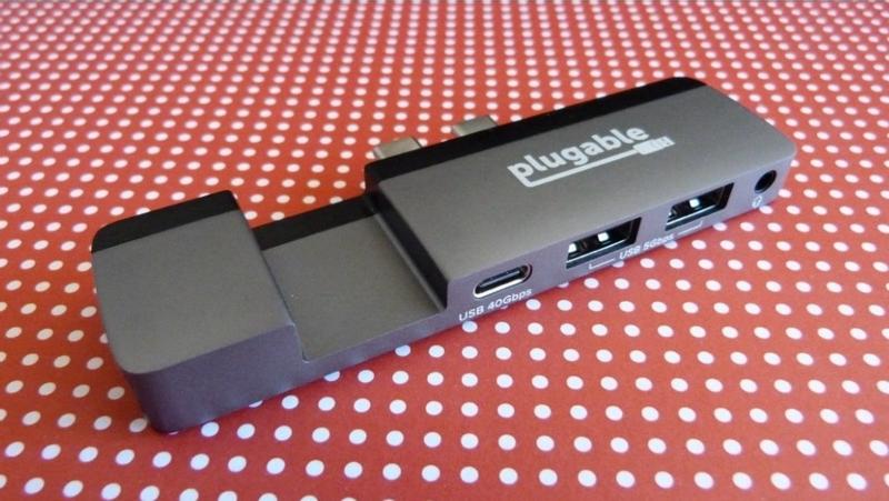 Plugable 5 in 1 USB C Hub Multiport Adapter for MacBook Pro 1416 Inch ...