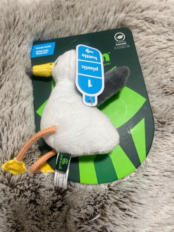 Grrreen Dangle Leg Seagull Plush Cat Toy | Petco