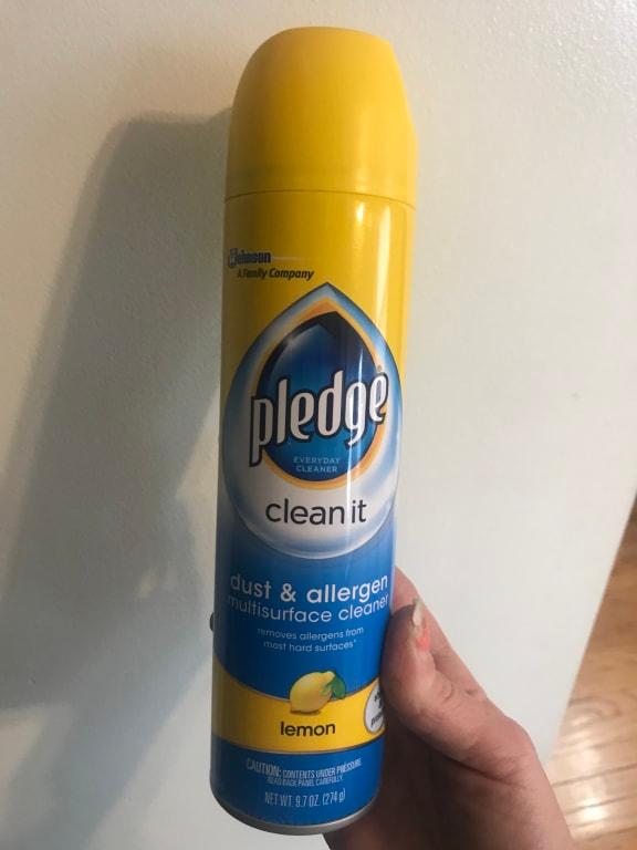 Pledge Furniture Spray, Dust & Allergen, 9.7 oz (274 g)