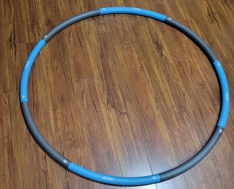 PRCTZ 2.5 LB WEIGHTED EXERCISE FITNESS HOOP - Pink in the Balance ...