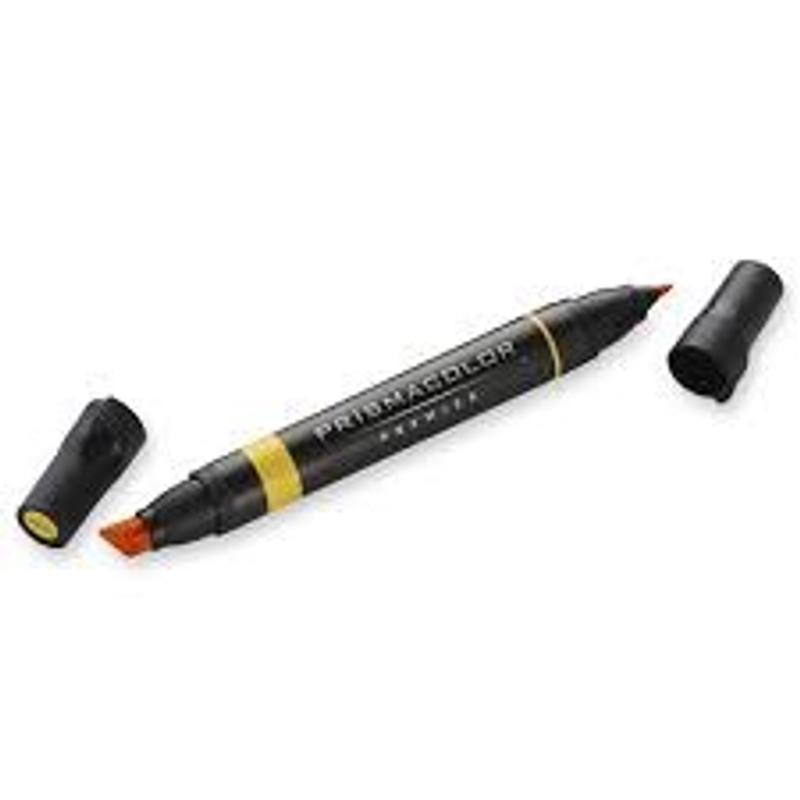 Premier Dual Ended Art Marker Sets Fine and Chisel Tip Prismacolor