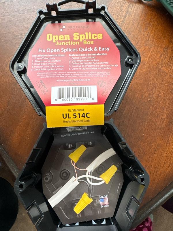 Pro Design Products Plastic New Work/Old Work Enclosure Electrical Box ...
