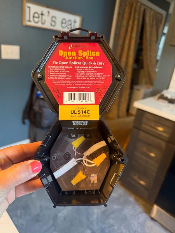Pro Design Products Plastic New Work/Old Work Enclosure Electrical Box ...
