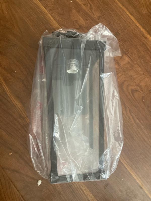 Progress Lighting Tryon 1 -Light 18-in H Black Hardwired Outdoor Wall ...