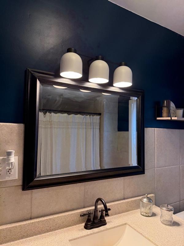 Progress Lighting Avec 22-in 3 Light Matte Black Modern/contemporary ...