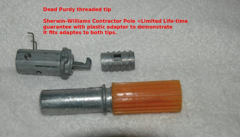 Purdy POWER LOCK 6-ft to 12-ft Telescoping Threaded Extension Pole at ...