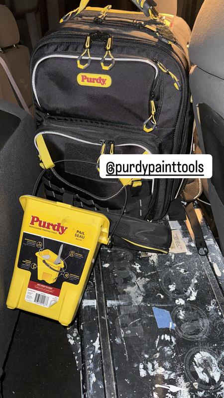 Purdy Black 11-in Zippered Backpack 14S250000 at Lowes.com