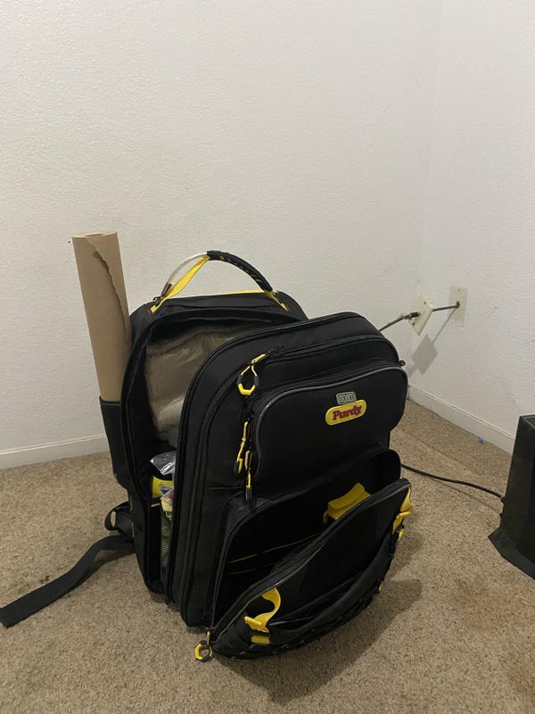 Purdy Black 11-in Zippered Backpack 14S250000 at Lowes.com