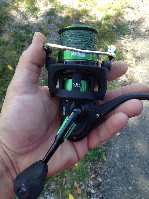 Mitchell 300 Pro Spinning Fishing Reel, Advanced Polymeric Body ...