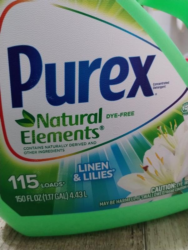 Purex Cold Water Liquid Laundry Detergent, Rainshower Scent, 64-Load, 2 ...