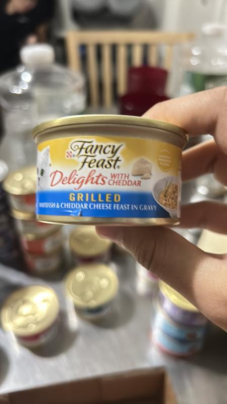 Fancy Feast Gravy & Cheddar Wet Cat Food Variety Pack 3 oz 24 ct