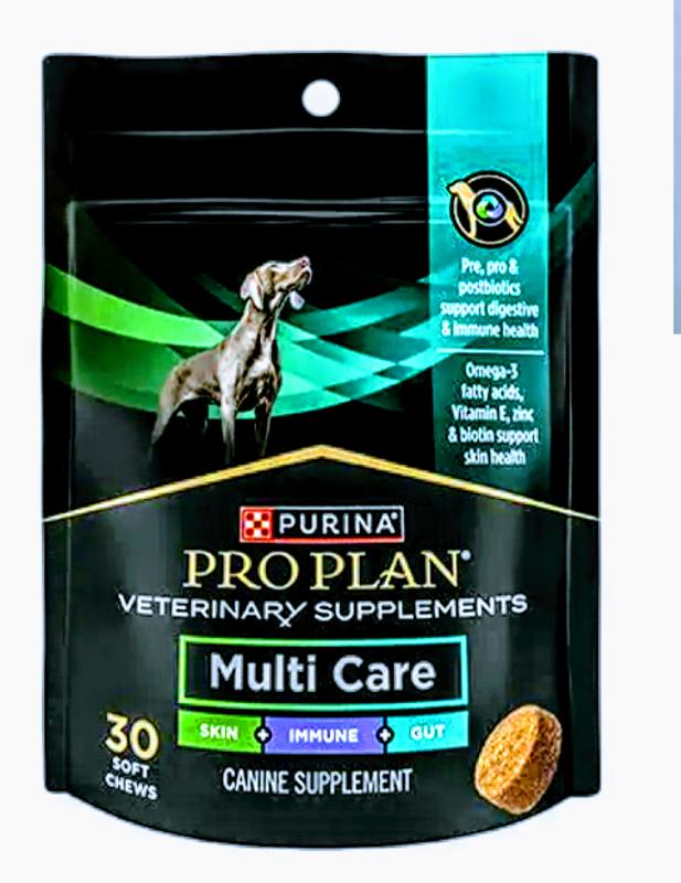 Purina Pro Plan Veterinary Supplements Multi Care Canine Supplement, 10 ...