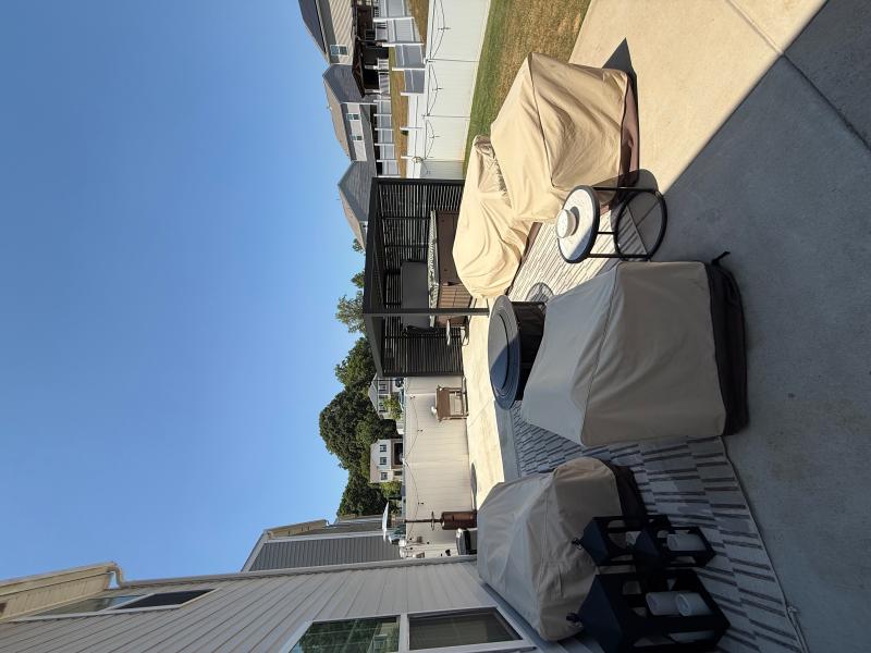 PURPLE LEAF Louvered Pergola with Adjustable Rainproof Roof for Fire ...