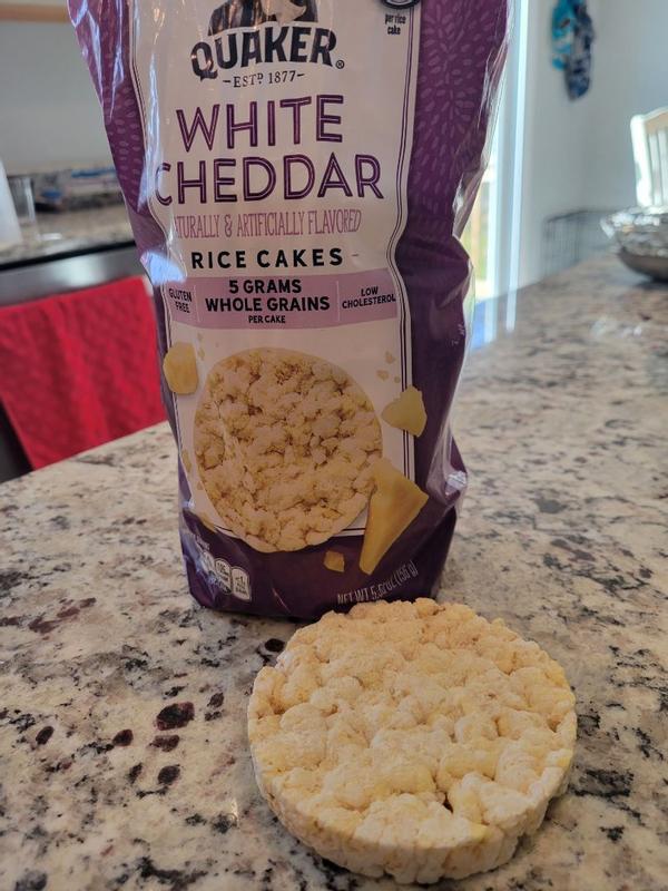 Quaker Rice Cakes Cheese Quaker Rice Cakes White Cheddar Rice Cakes,