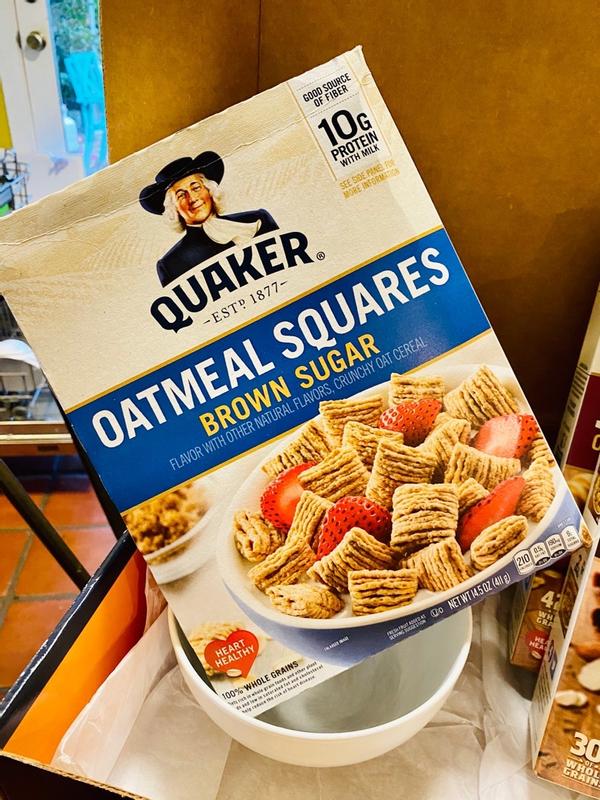 Quaker Oats Squares Cereal