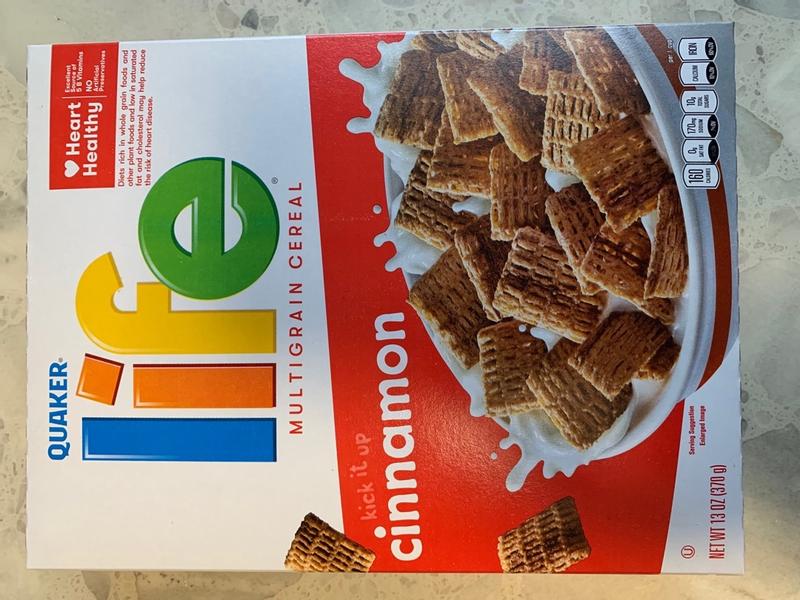 Cinnamon Life Cereal Box