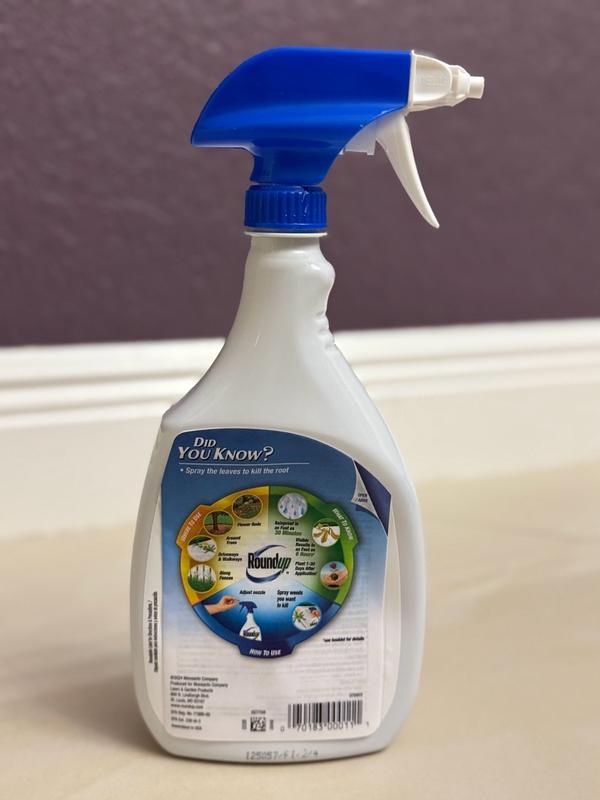 Roundup Weed and Grass Killer4 24-fl oz Trigger Spray Weed and Grass ...