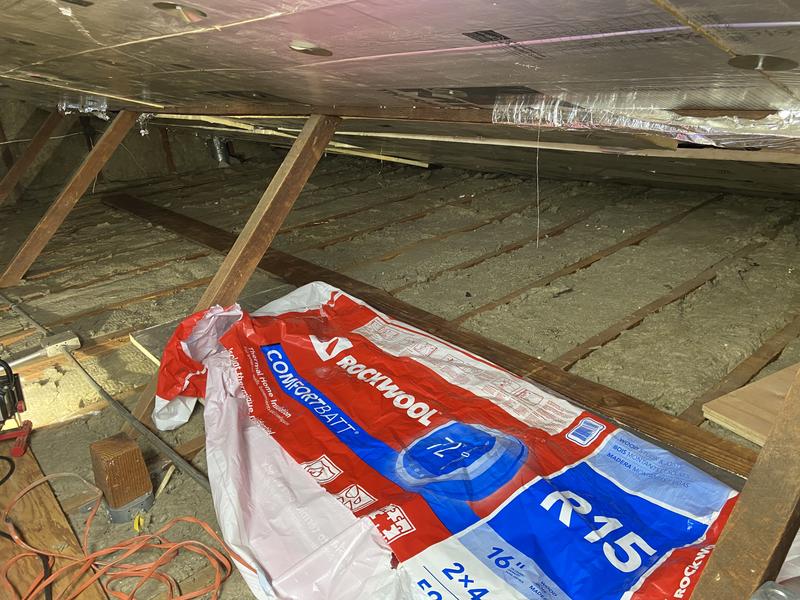 ROCKWOOL Comfortbatt R- 23.0 Attic Wall Unfaced Stone wool Batt ...
