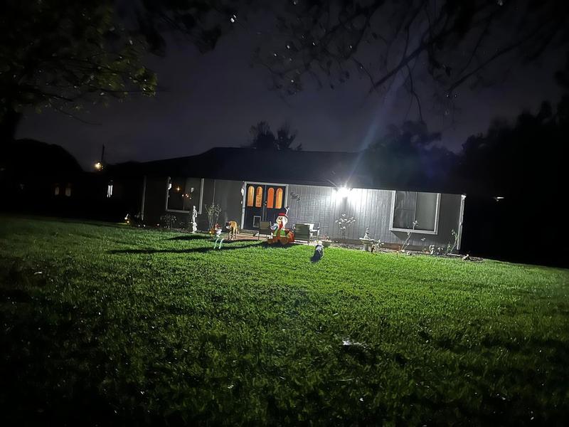 Roku Floodlight Camera Wired in the Security Cameras department at ...