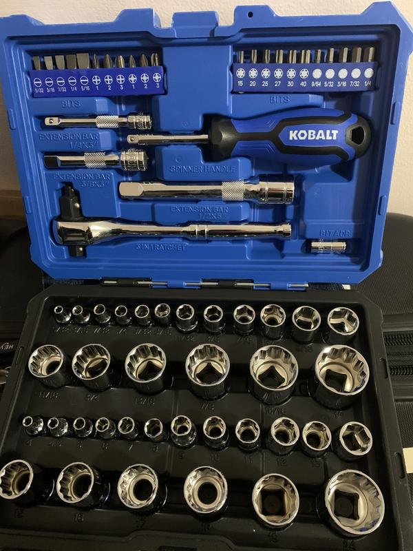 Kobalt 64 piece tool set store