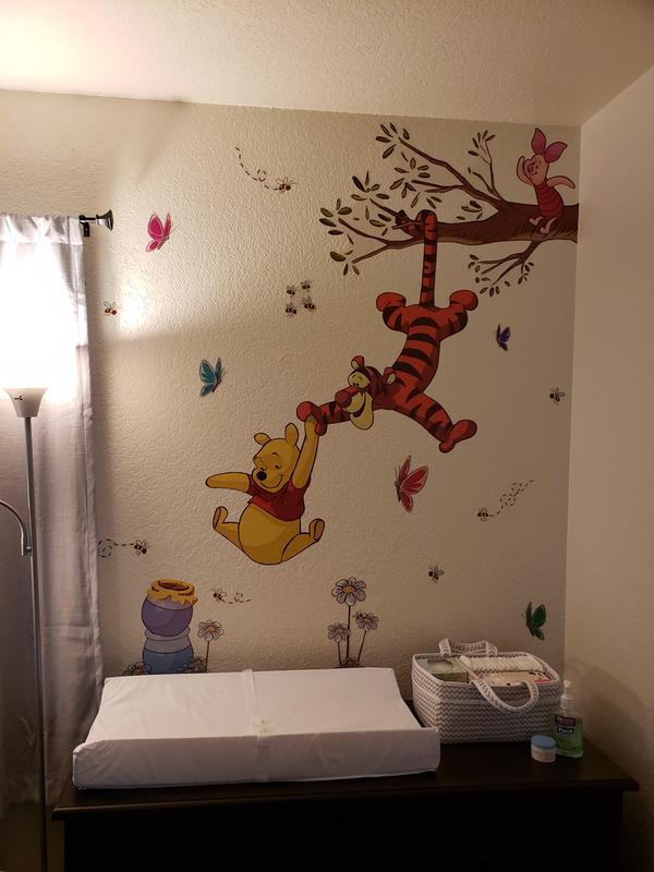 Winnie The Pooh Tigger Peel And Stick Giant Wall Decal Walltastic