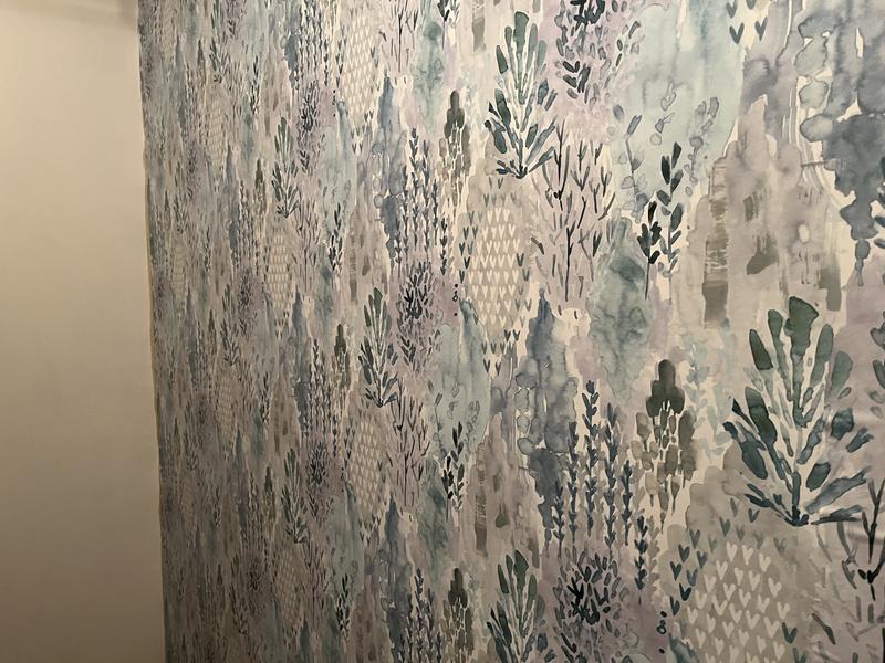 RoomMates 30.8-sq ft Blue Vinyl Ivy/Vines Self-adhesive Peel and Stick ...