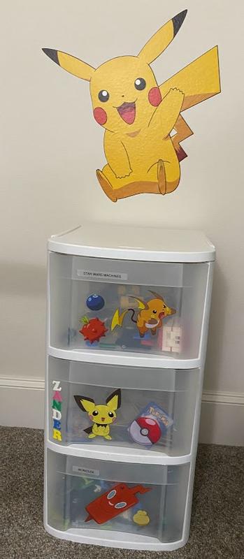 RoomMates Yellow & Red & Blue Pikachu Giant Wall Decals at Tractor ...
