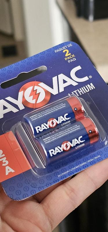 Rayovac Lithium Rl123A Digital Camera Batteries (12-Pack) RL123A-12G at ...