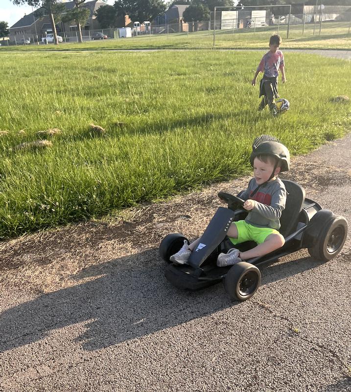 Radio Flyer 36V Battery-Powered Kids Electric Go-Kart with Adjustable ...