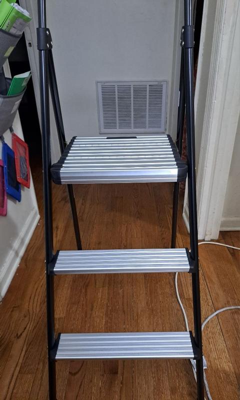 Cosco 3 -Step 250-lb Capacity Steel Foldable Step Stool in the Step ...