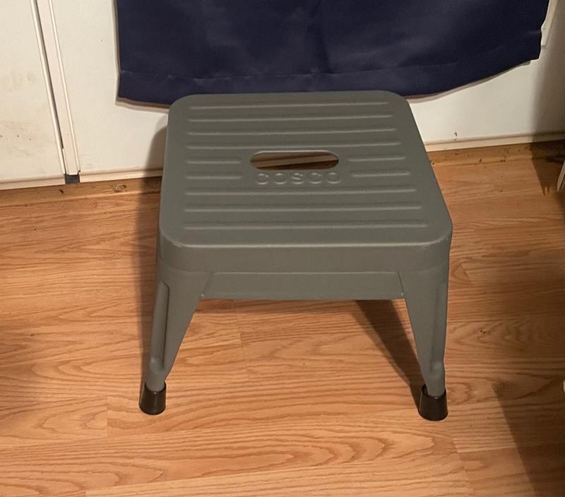 Cosco 1 -Step 225-lb Capacity Steel Foldable Step Stool in the Step ...