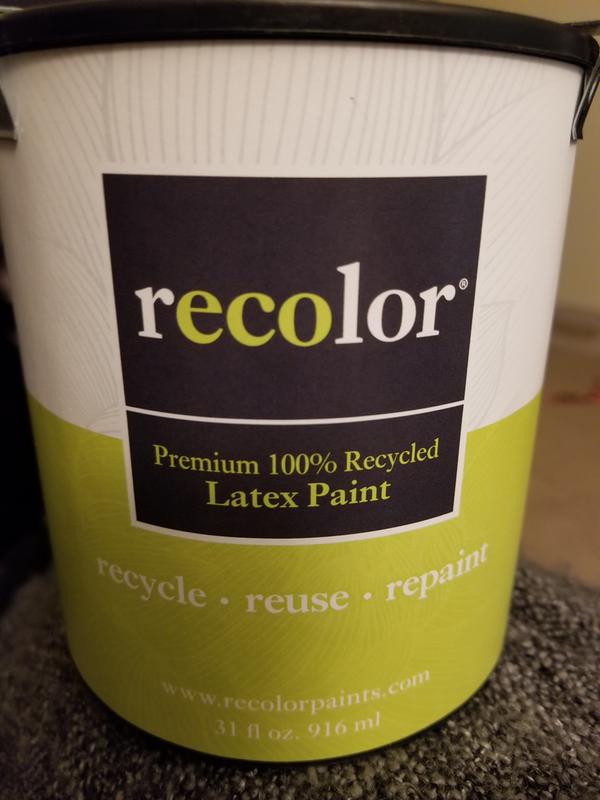 Recolor Paints Eggshell Canvas Acrylic Interior Paint (1-quart ...