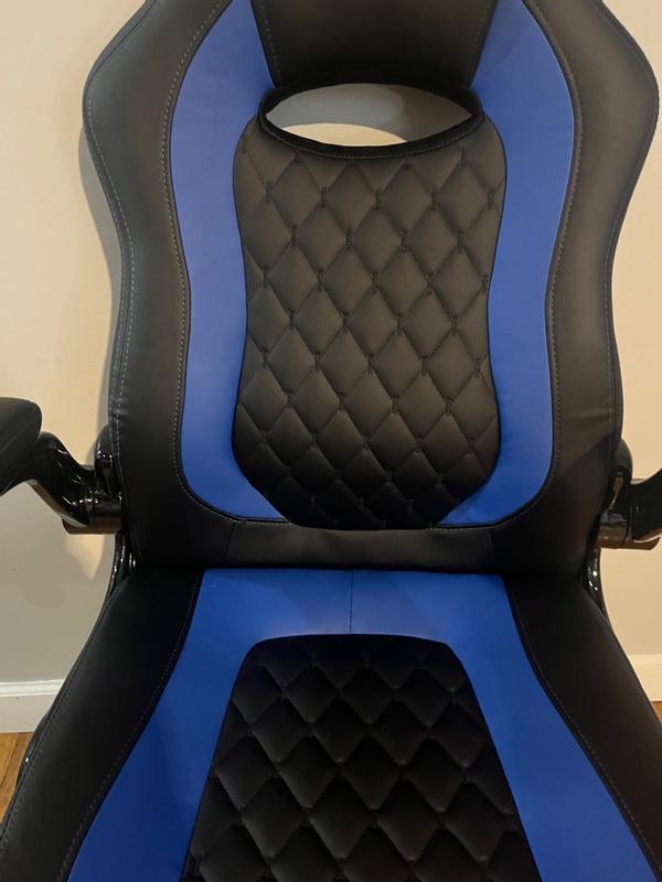 Regency AON Archeus Black and Blue Contemporary Ergonomic Adjustable ...