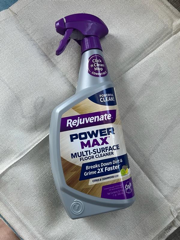 Rejuvenate Power Max Citrus and Cedarwood Liquid Floor Cleaner 128 -fl ...