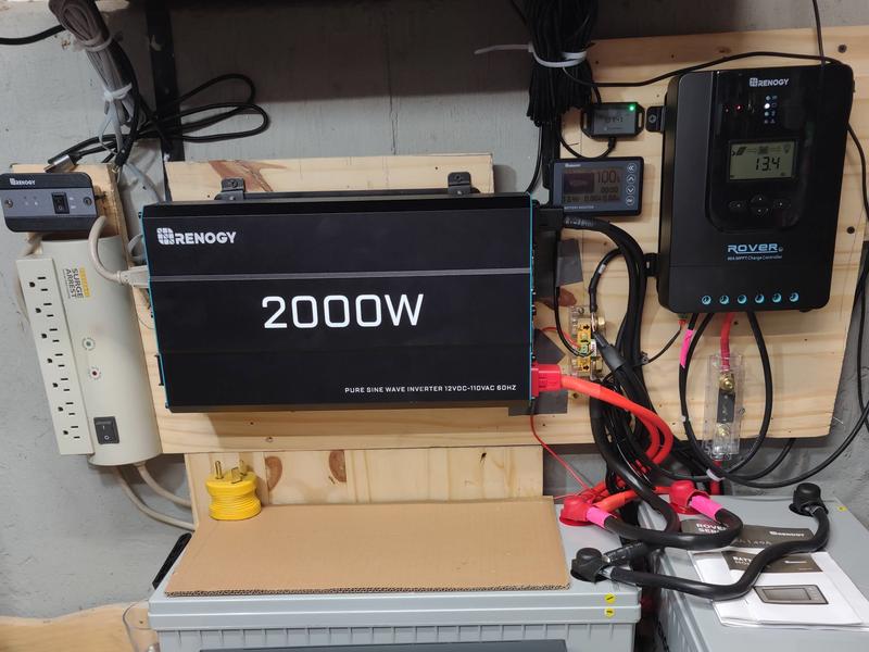 Renogy 2000W Power Inverter with 5 Outlets, GFCI Safety Circuit, ETL ...
