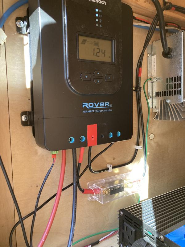 Renogy 1-Module 58.7-in x 27.5-in 200-Watt Solar Panel RSP200D-G1 at ...