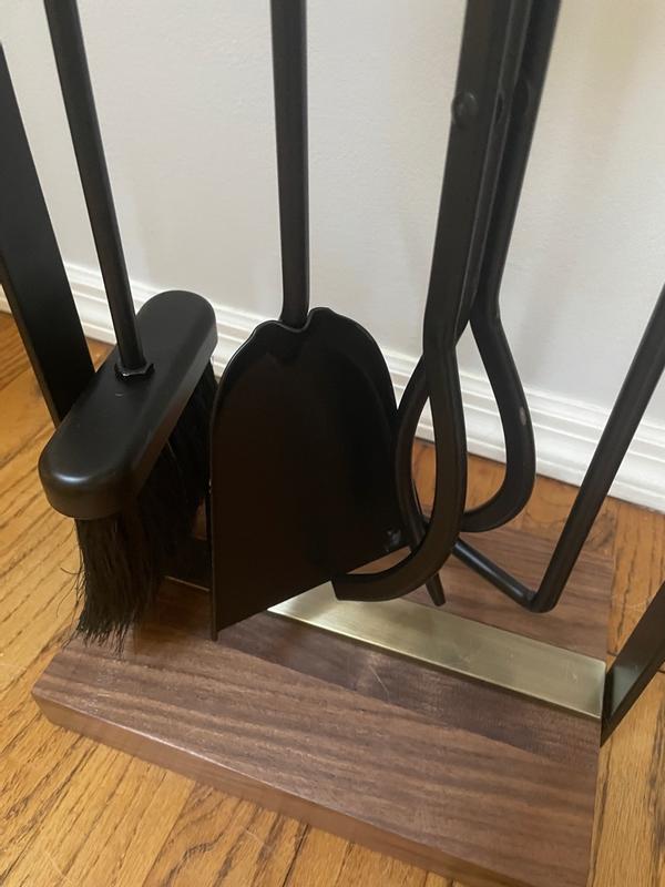 Modern Ember 5 -Piece Steel Fireplace Tool Set in the Fireplace Tools ...