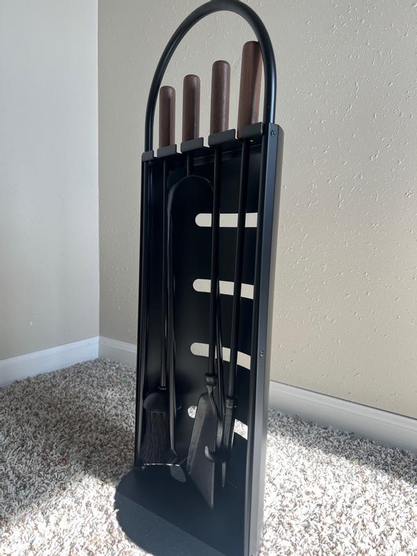 Modern Ember 5 -Piece Steel Fireplace Tool Set in the Fireplace Tools ...