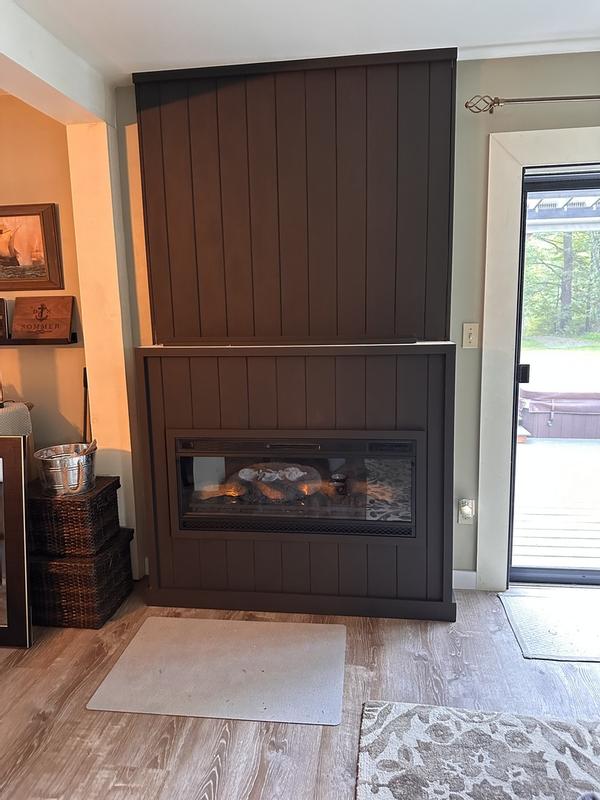 ClassicFlame 42.83-in Black Electric Fireplace Insert 42II042FGT at ...