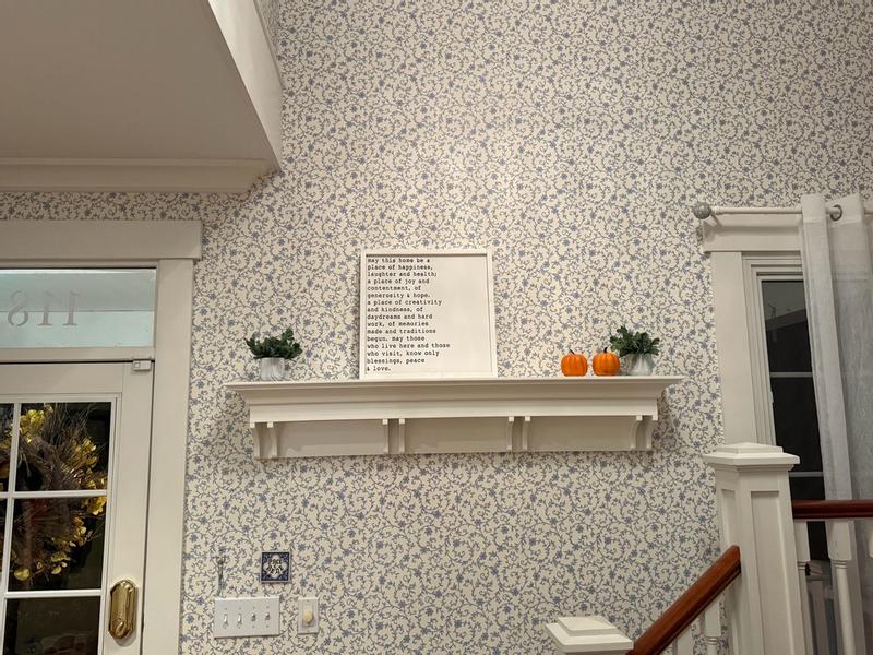 Country Living 72-in W x 10-in H x 8-in D Sable Stained Poplar ...