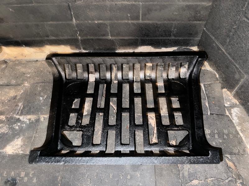 Modern Ember Cast iron 27-in with Embler Retainer in the Fireplace ...