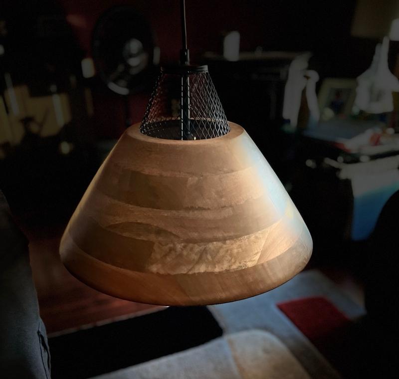 River of Goods Pendant Lighting Black Industrial Cone Led Medium ...