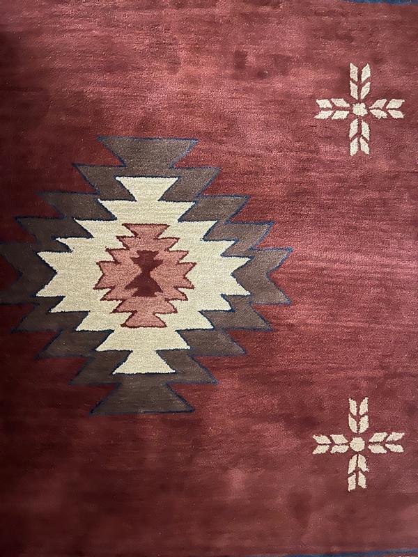Alora Decor Ryder 10 X 14 (ft) Wool Red Indoor Tribal Southwestern Area ...