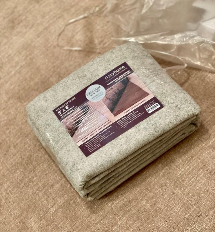 Alora Decor Deluxe 10 x 14 (ft) Rectangular Recycled synthetic fiber ...