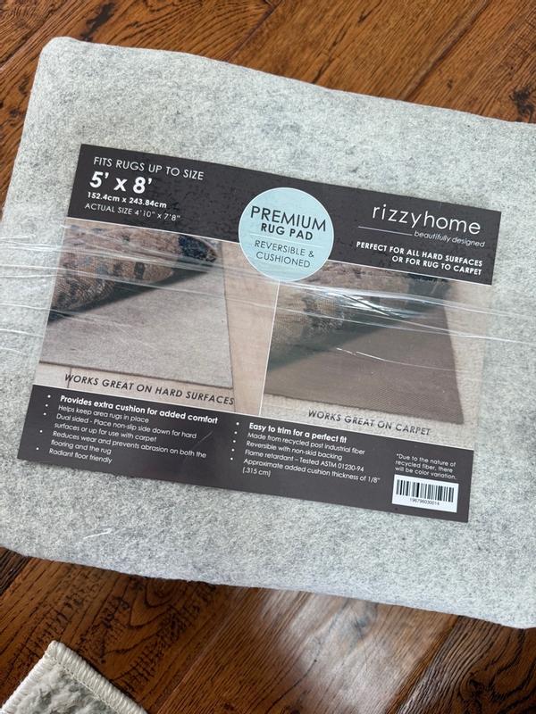 Alora Decor Elite 2 x 4 (ft) 0.25-in Thick Rectangular Recycled ...