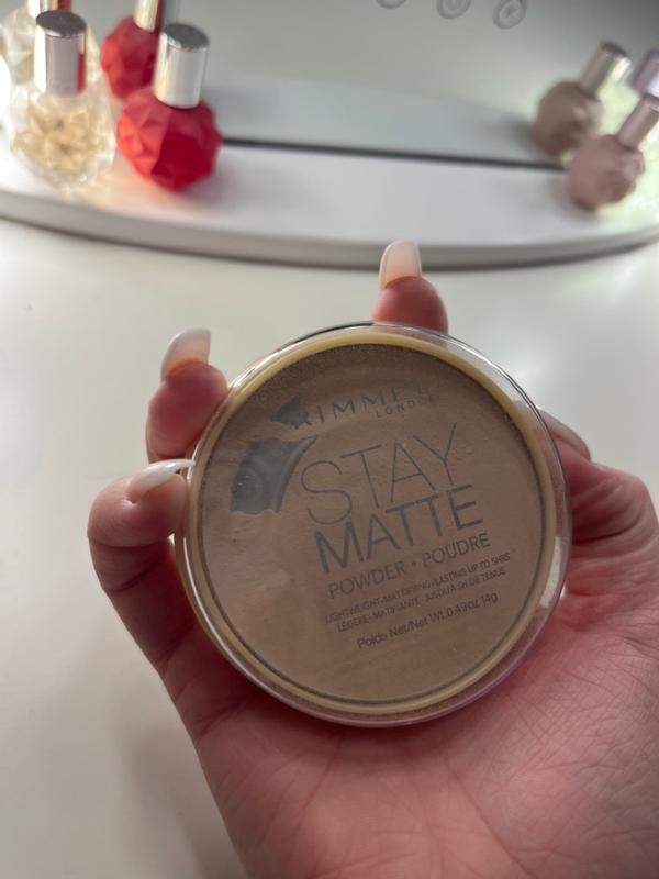 Rimmel Stay Matte Powder Swatches