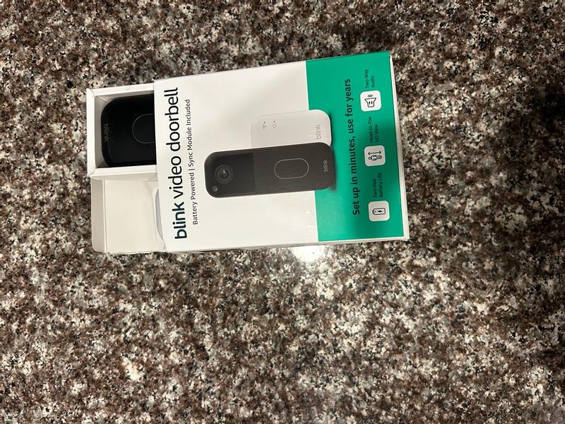 Blink Video Doorbell-Head-to-toe HD view, two-year battery life, and ...