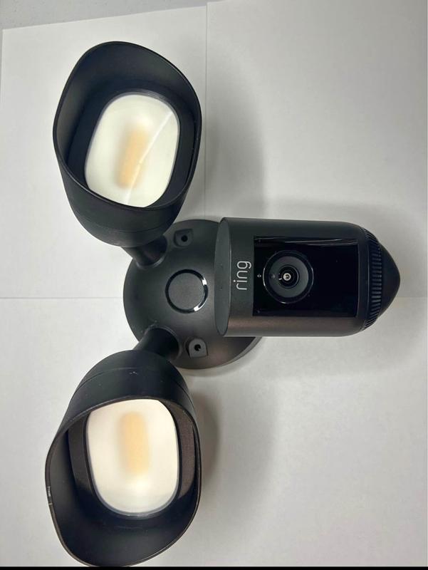 Ring Floodlight Cam - Hardwired Outdoor Smart Security Camera with Two ...
