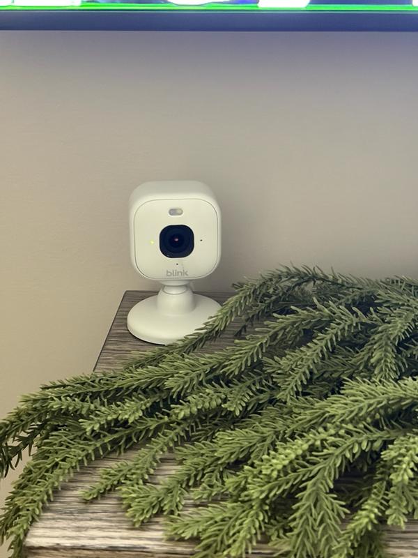 Blink Mini 2K+ (newest model) - Plug-in Home & Pet Security Camera with ...